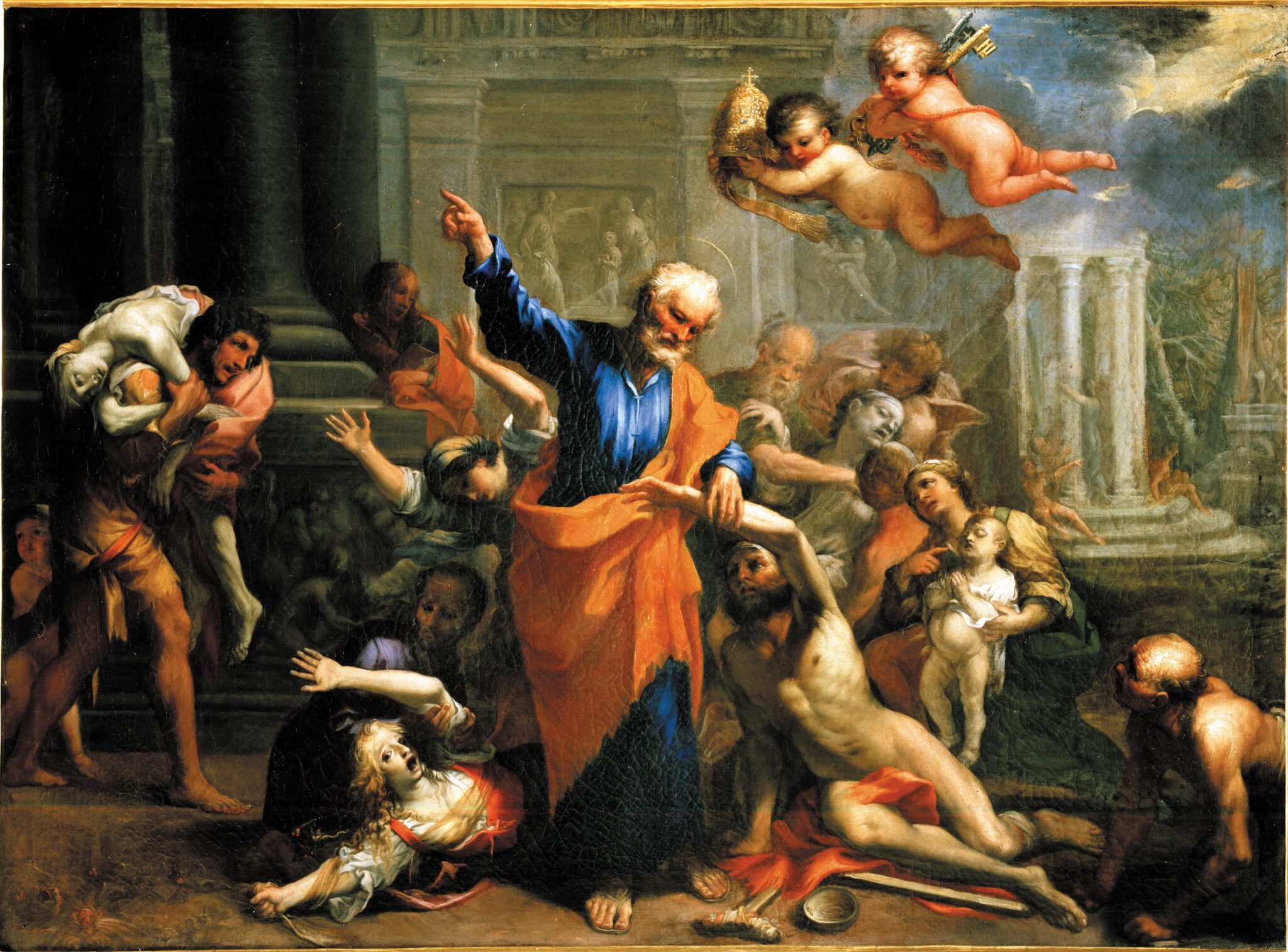 Pinacoteca: presentato il dipinto di Raffaello Vanni | Il Cittadino Online