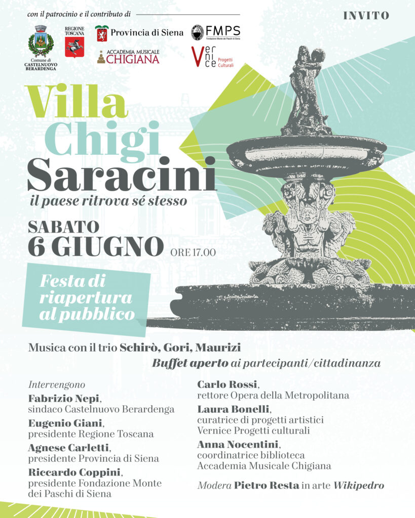Villa Chigi Saracini riapre alla comunità: Castelnuovo inaugura una ...